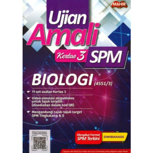 UJIAN AMALI KERTAS 3 SPM KIMIA & BIOLOGI DWIBAHASA ( MENGIKUT FORMAT SPM TERKINI ) | Shopee Malaysia