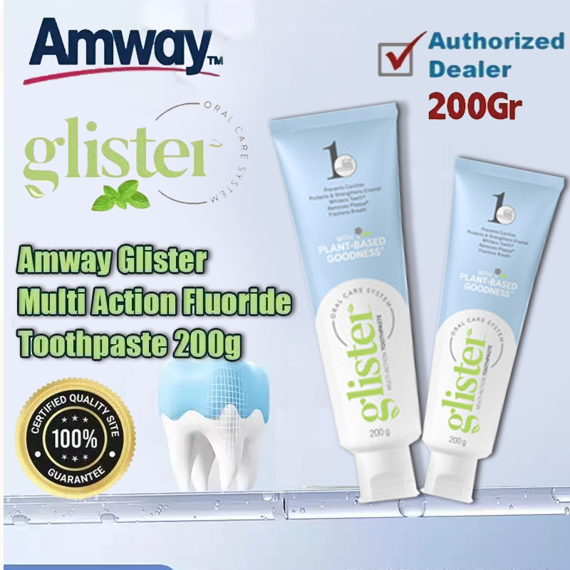 🔥New Amway Toothpaste 𝗖𝗼𝗻𝘁𝗮𝗶𝗻𝘀 𝗙𝗹𝘂𝗼𝗿𝗶𝗻𝗲 Li Chi Jian Bai Cha Mint ...