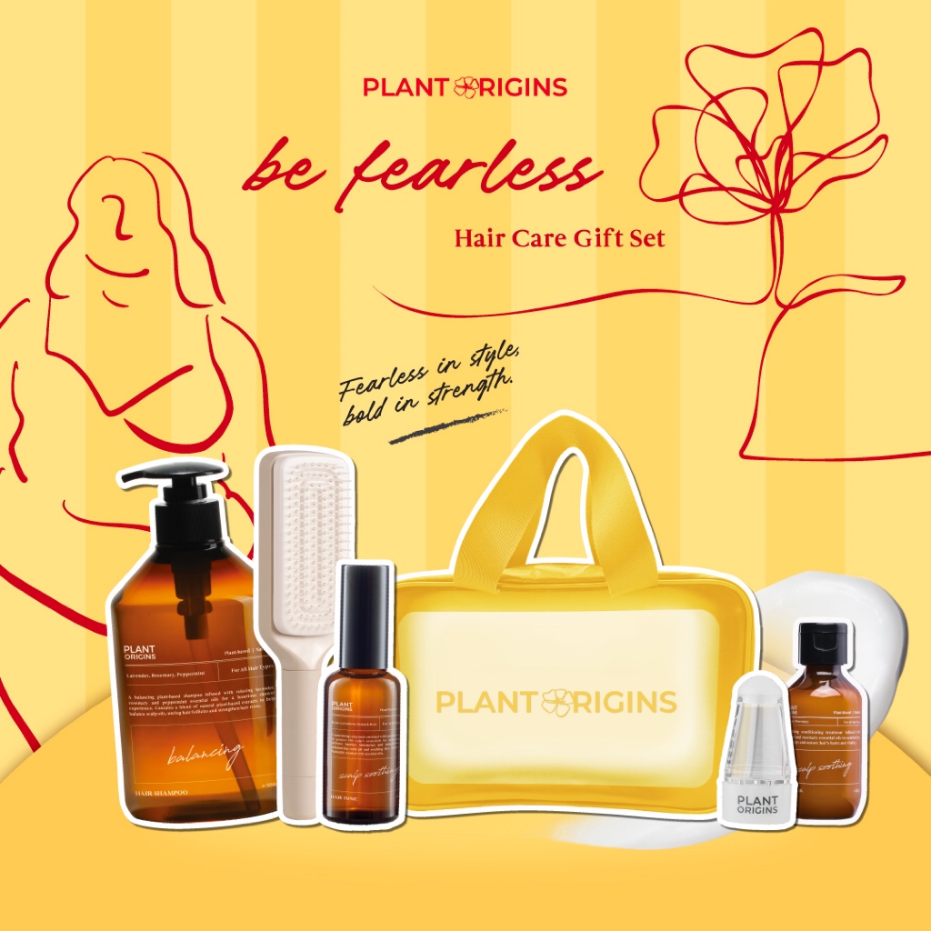 Plant Origins Be Fearless Hair Care Gift Set (6 items) | Shopee Malaysia
