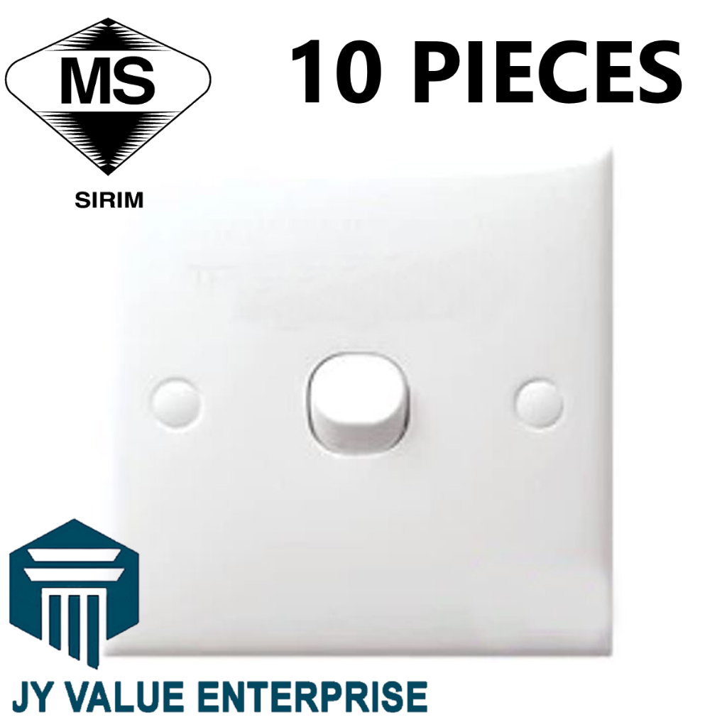(10 PCS) 1 Gang 1 Way 13A Switch Socket Soket Suis Elektrik [SIRIM ...