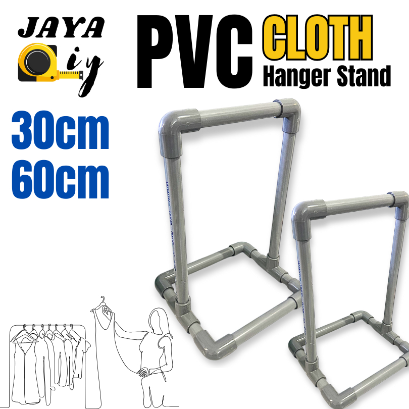 LOCAL DiY CLOTH HANGER organizer / Portable Hanger Rack / Tempat Letak ...