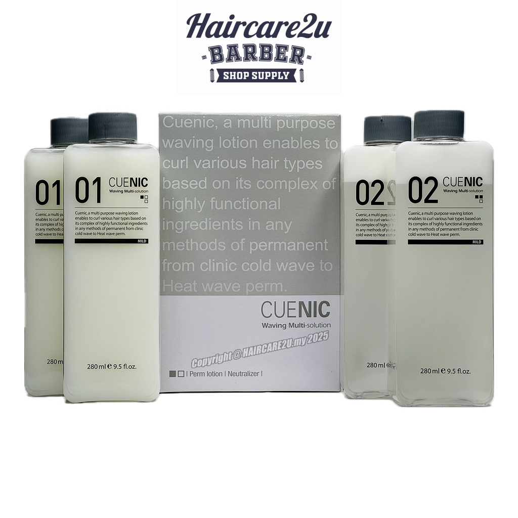 280ml Cuenic Waving Multi-Solution Perm Lotion & Neutralizer (2 sets ...