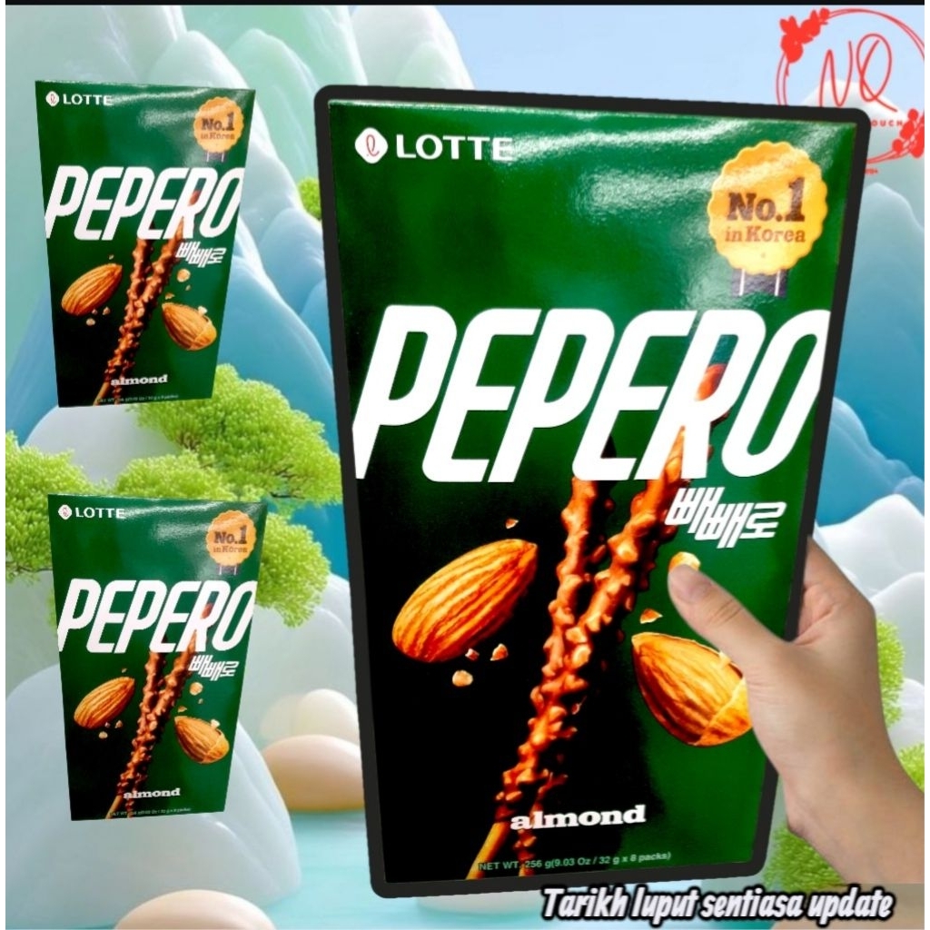 PEPERO ALMOND NO1 IN KOREA 32GX8PEK | Shopee Malaysia