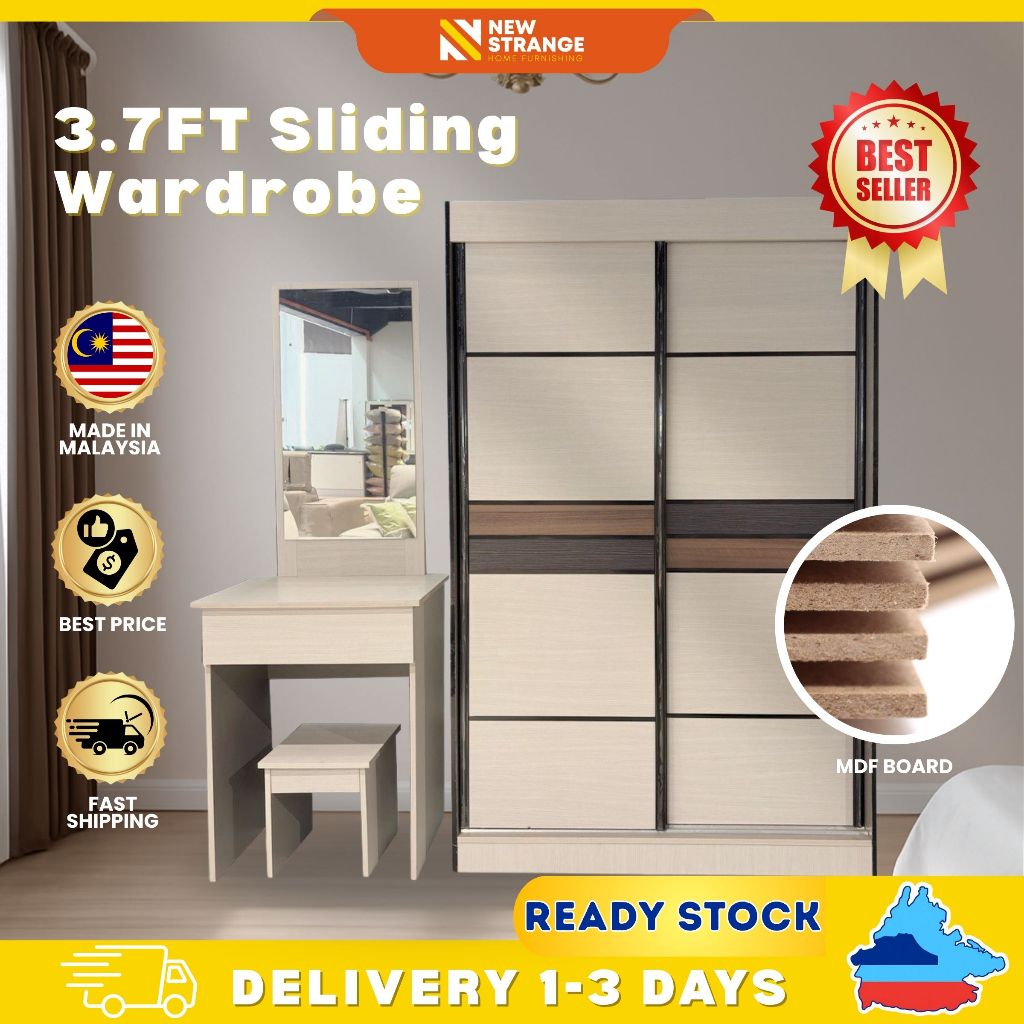 Bedroom Set | Wardrobe+Dressing Table | Sliding wardrobe | Dressing ...