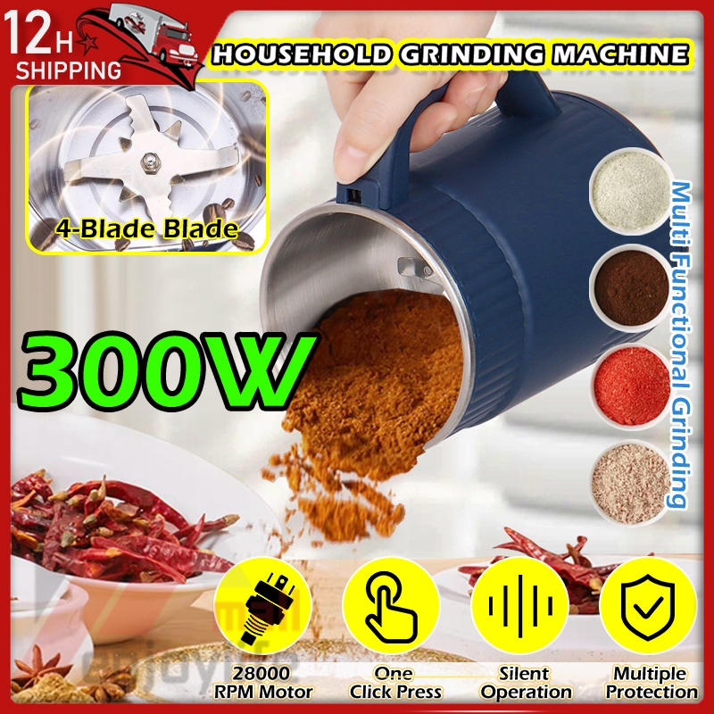 Portable Electric Grinder Strong Power Powder Machine For Beans Nuts ...