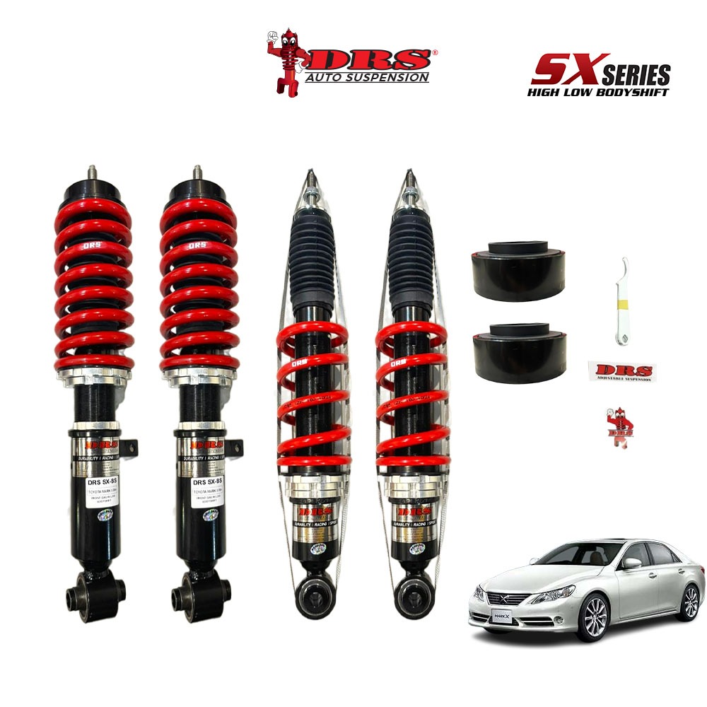 🔥🔥TOYOTA MARK X 2009-2019 ~ 🇲🇾DRS ( SX Series ) Hi Lo Body shift ...