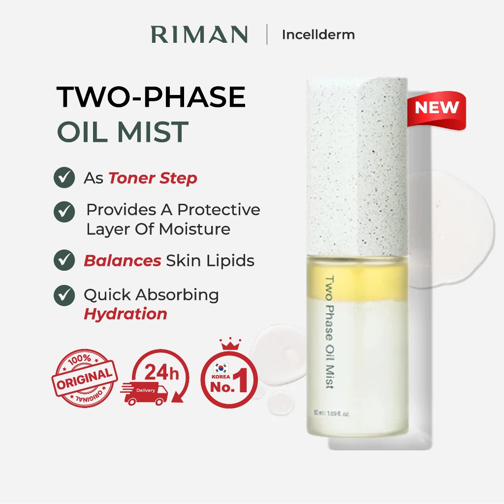 RIMAN Incellderm Two-Phase Oil Mist Toner 100% Genuine 2025 Ship within 24 hours | Shopee Malaysia