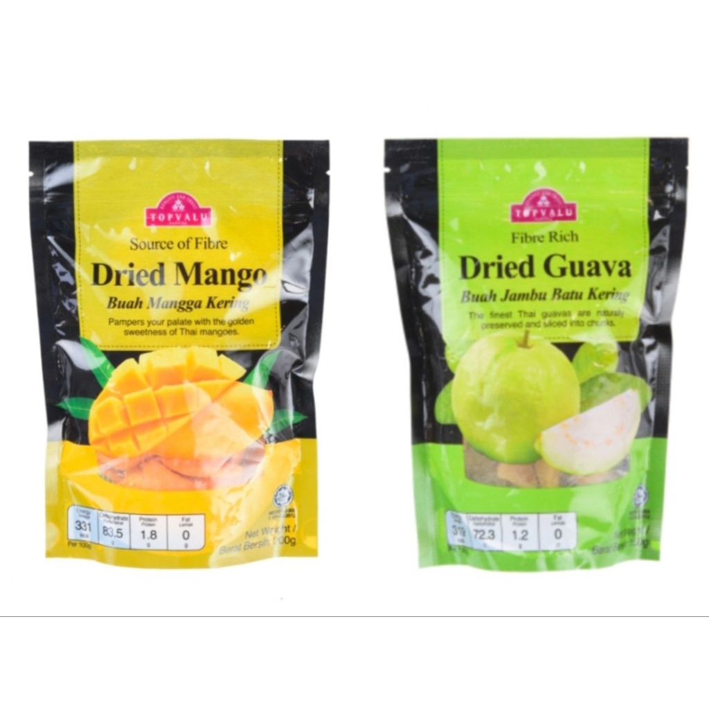 Topvalu Dried Mango & Guava 150g-200g | Shopee Malaysia