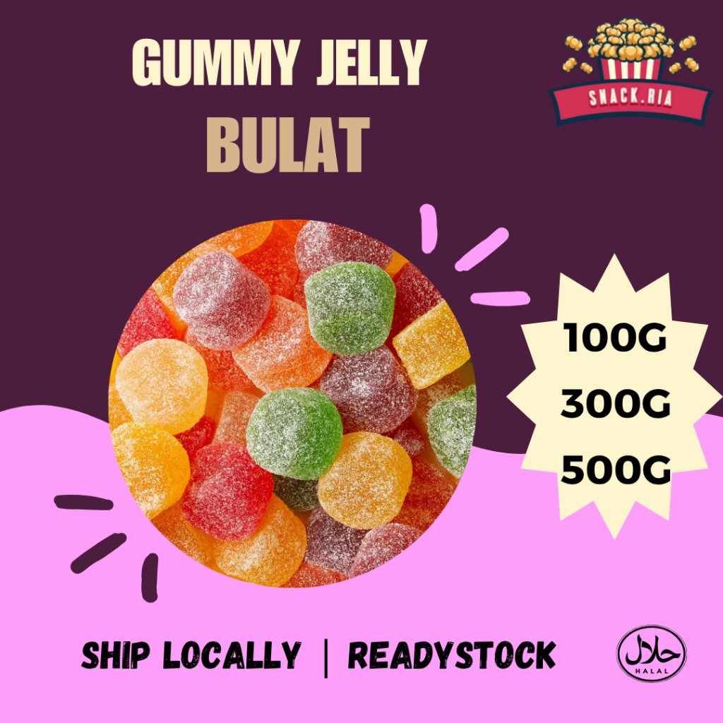 Jeli Gula Bulat / Gummy Bulat (100g-500g) | Shopee Malaysia