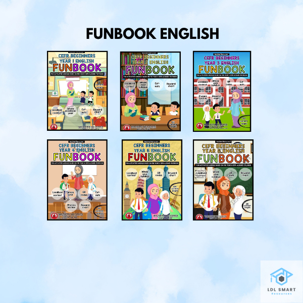 TEACHER FIERA: ENGLISH WORKBOOK | CEFR BEGINNERS ENGLISH FUNBOOK YEAR 1.2.3.4.5.6 (2025 ...