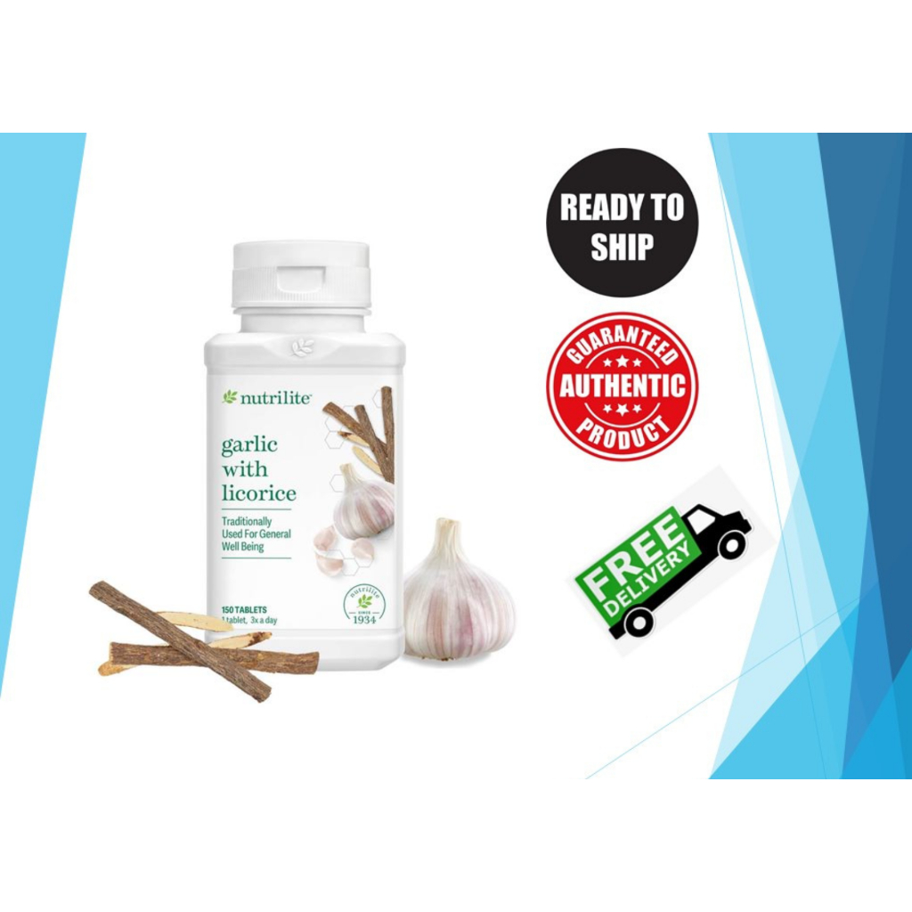 Nutrilite Garlic with Licorice - 150 tab | Shopee Malaysia