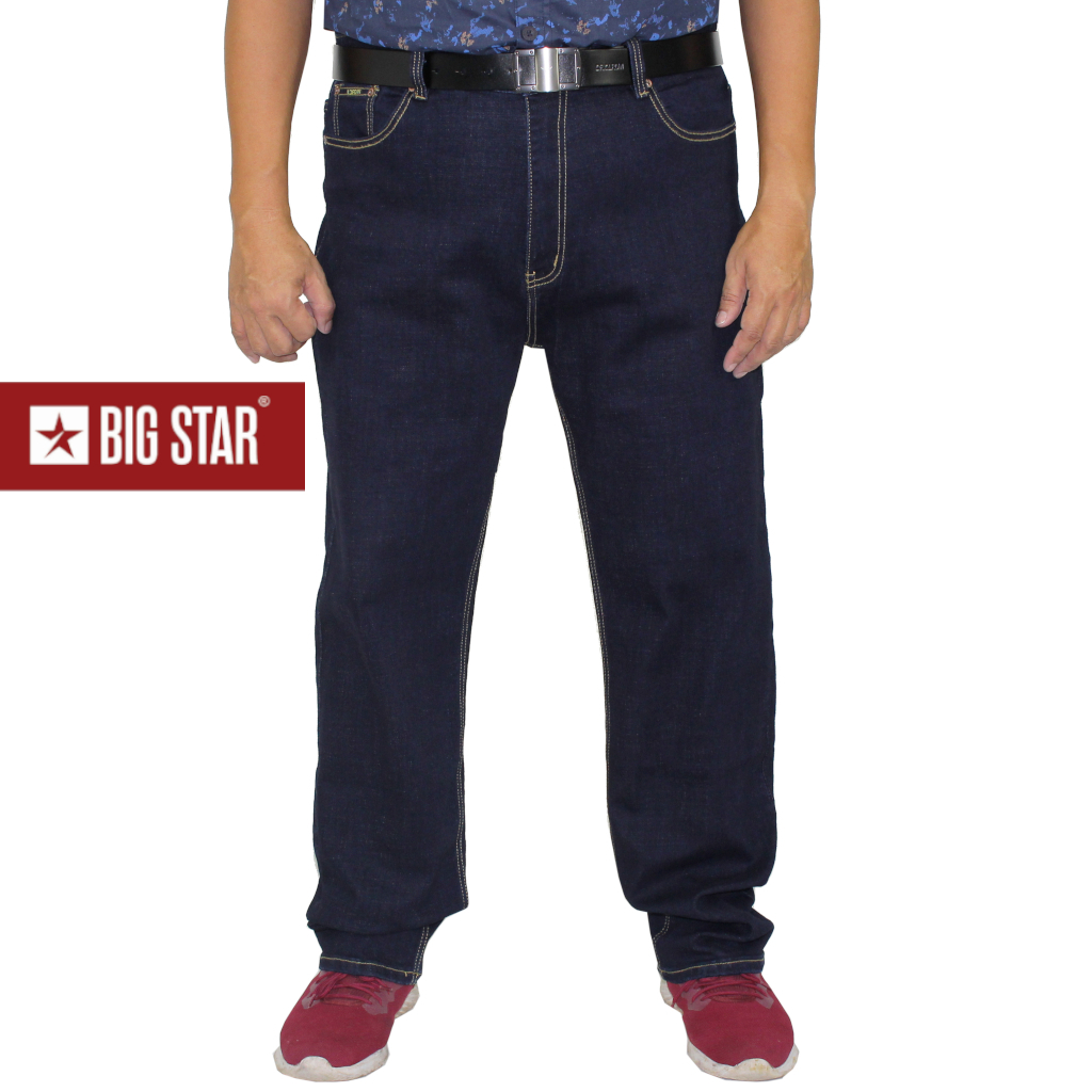 BIG STAR Regular Fit Big Size DC98-112 Stretchable Jeans (Navy ...