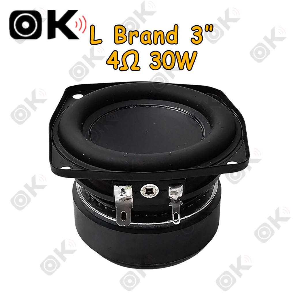 OK Music NEW L Brand 3inch 4Ω 30W full rang speaker Car Speaker ...