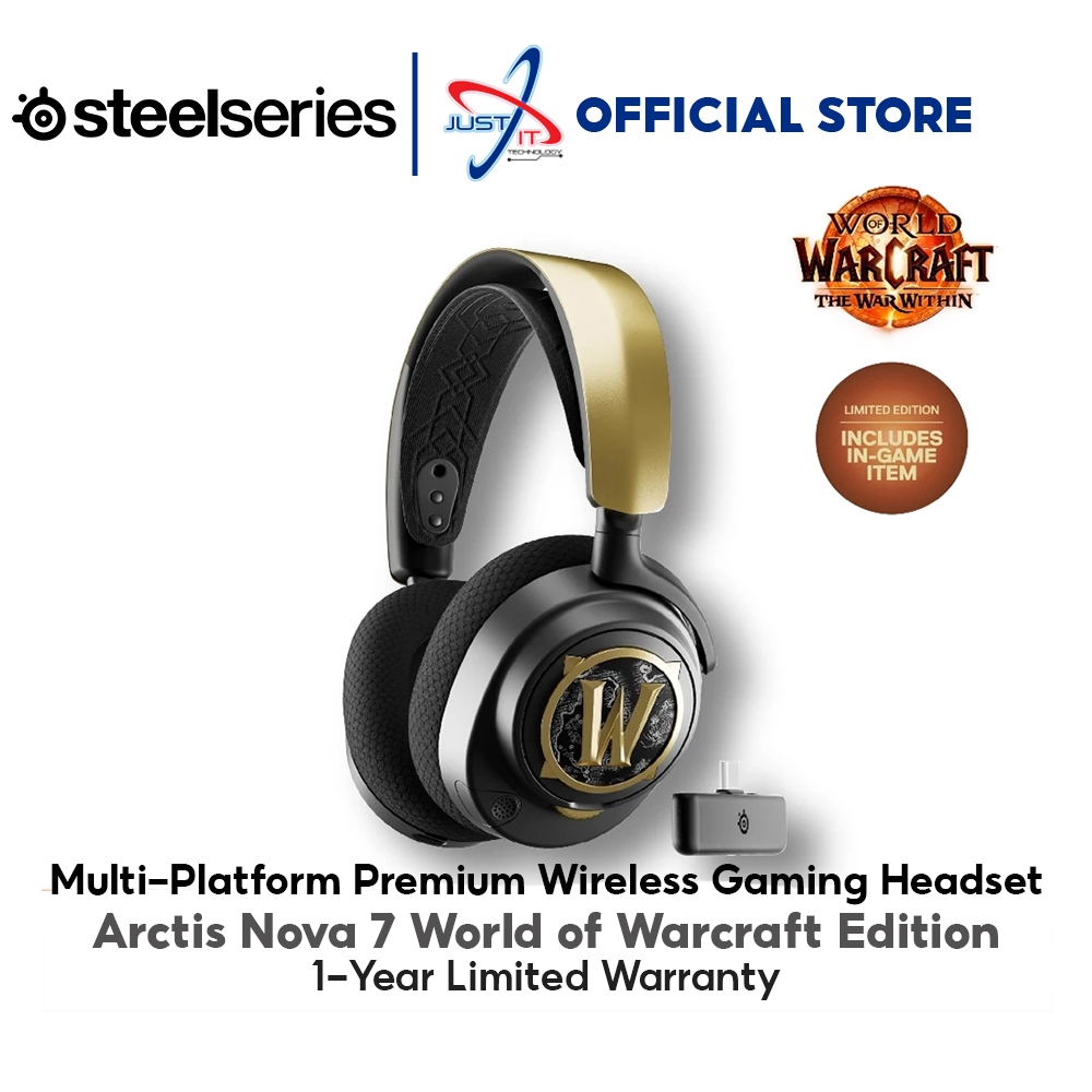 STEELSERIES ARCTIS NOVA 7 WORLD OF WARCRAFT EDITION MULTI-PLATFORM ...
