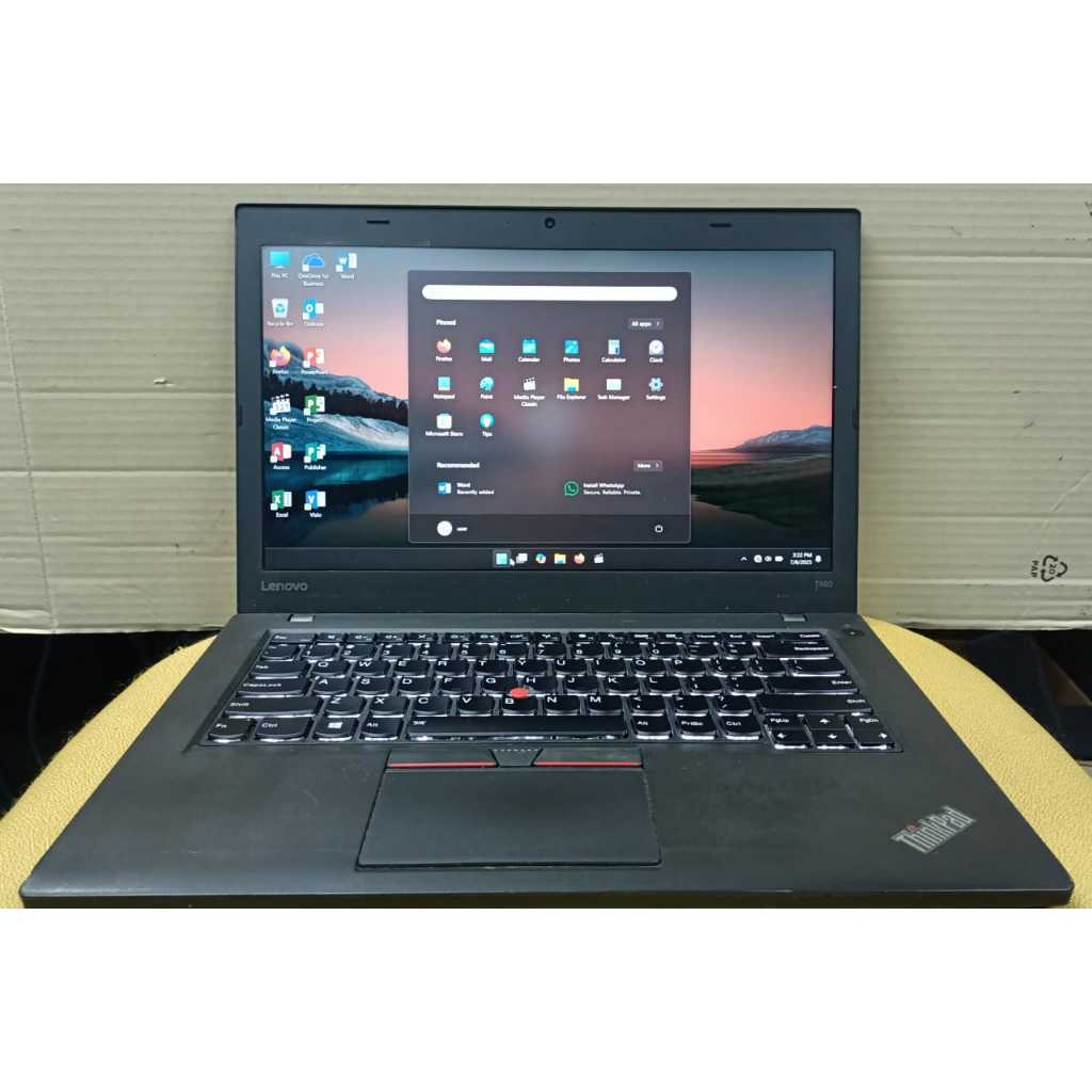Lenovo Thinkpad T460 i5-6th Gen Laptop(8gb ram, 128gb ssd) | Shopee ...
