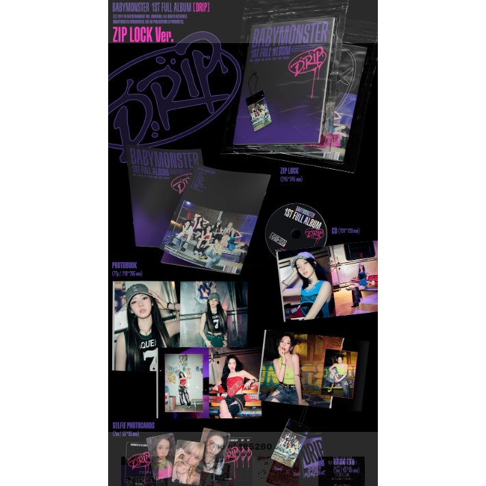 Babymonster Collection [Drip / Babymons7er] | Shopee Malaysia