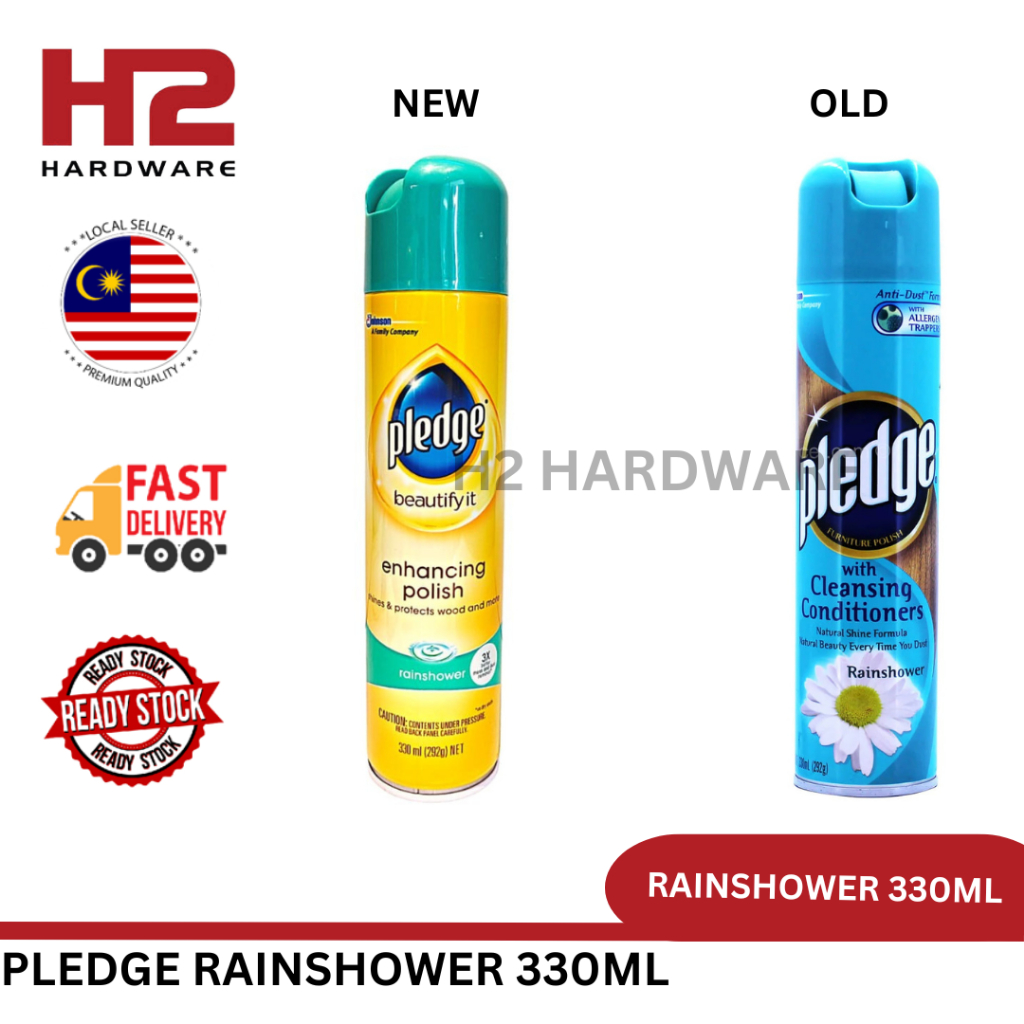 Pledge Rainshower Furniture Polish 330ML | Shopee Malaysia