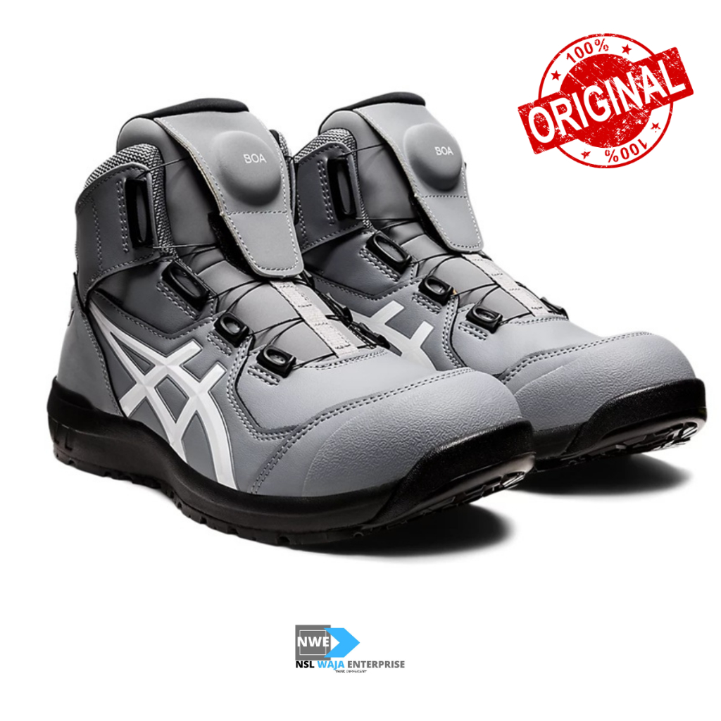 READY STOCK Asics Winjob Working CP304 BOA (Sheet Rock / White ) Safety ...