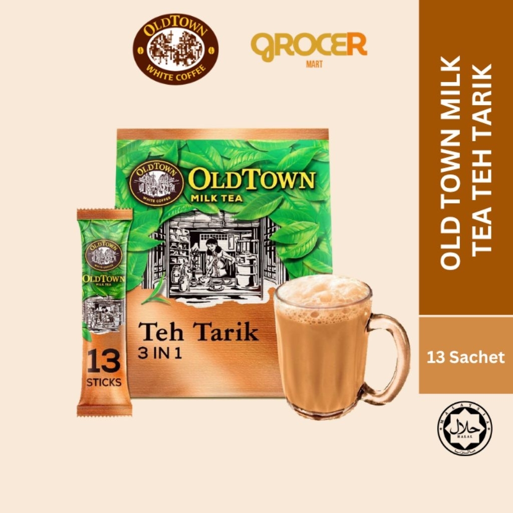 OLDTOWN Milk Tea | Teh Tarik | Instant 3in1 | 30g x 13s | Shopee Malaysia