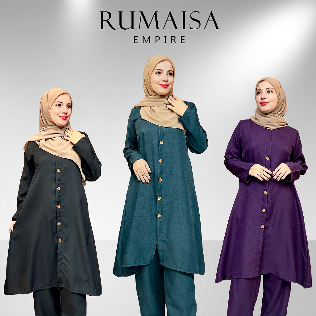 Suit Madina By Rumaisa Empire - Set Baju Dan Seluar - Suit Muslimah ...