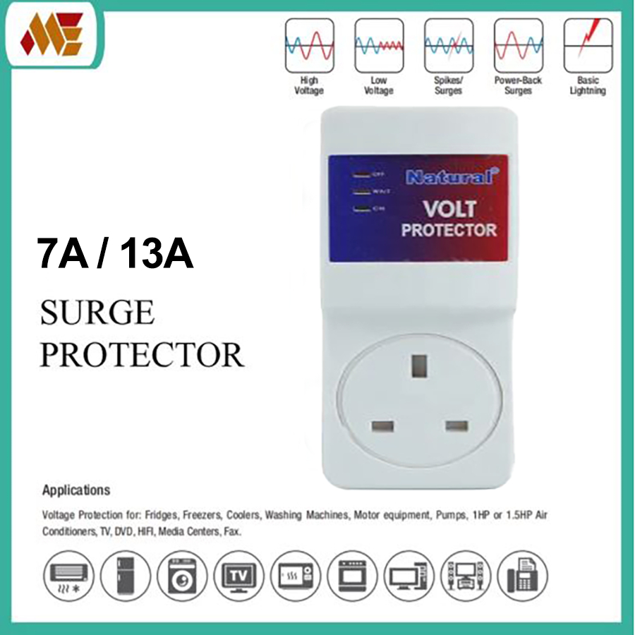 Natural Fridge Guard / Surge Spark Lightning Protector / Volt Voltage ...