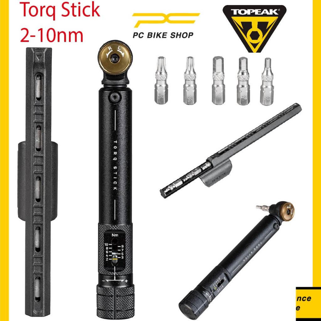 TOPEAK TORQ STICK 2-10NM T20 T25 Cycling Bicycle Tool Service Bike ...