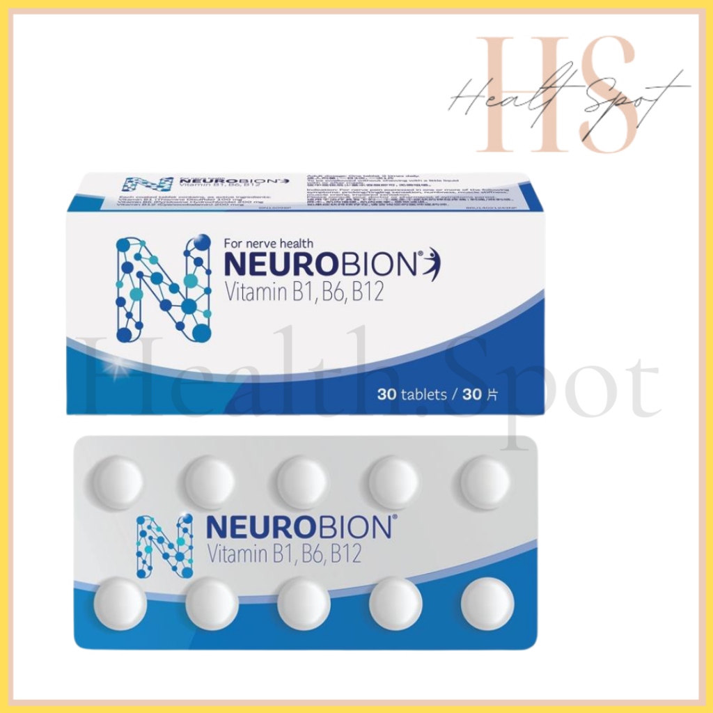 Neurobion Vitamin B1, B6, B12 10's / 60's [EXP 09/2026] | Shopee Malaysia