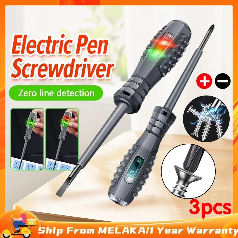 Digital Voltage Tester Pen 200-500V Ac Non-Contact Induction Test ...