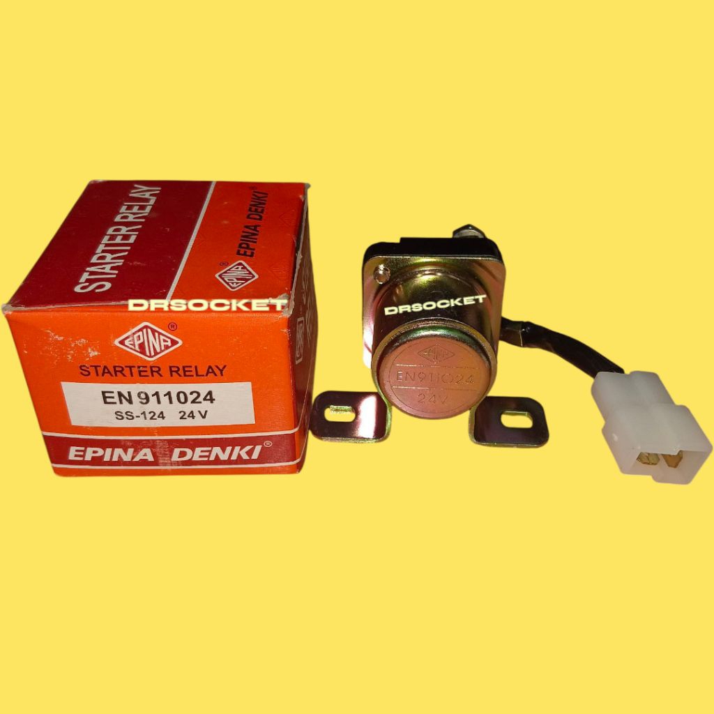 ORIGINAL EPINA DENKI - 911024 STARTER RELAY SS-124 /24V FOR TRUCK LORRY ...