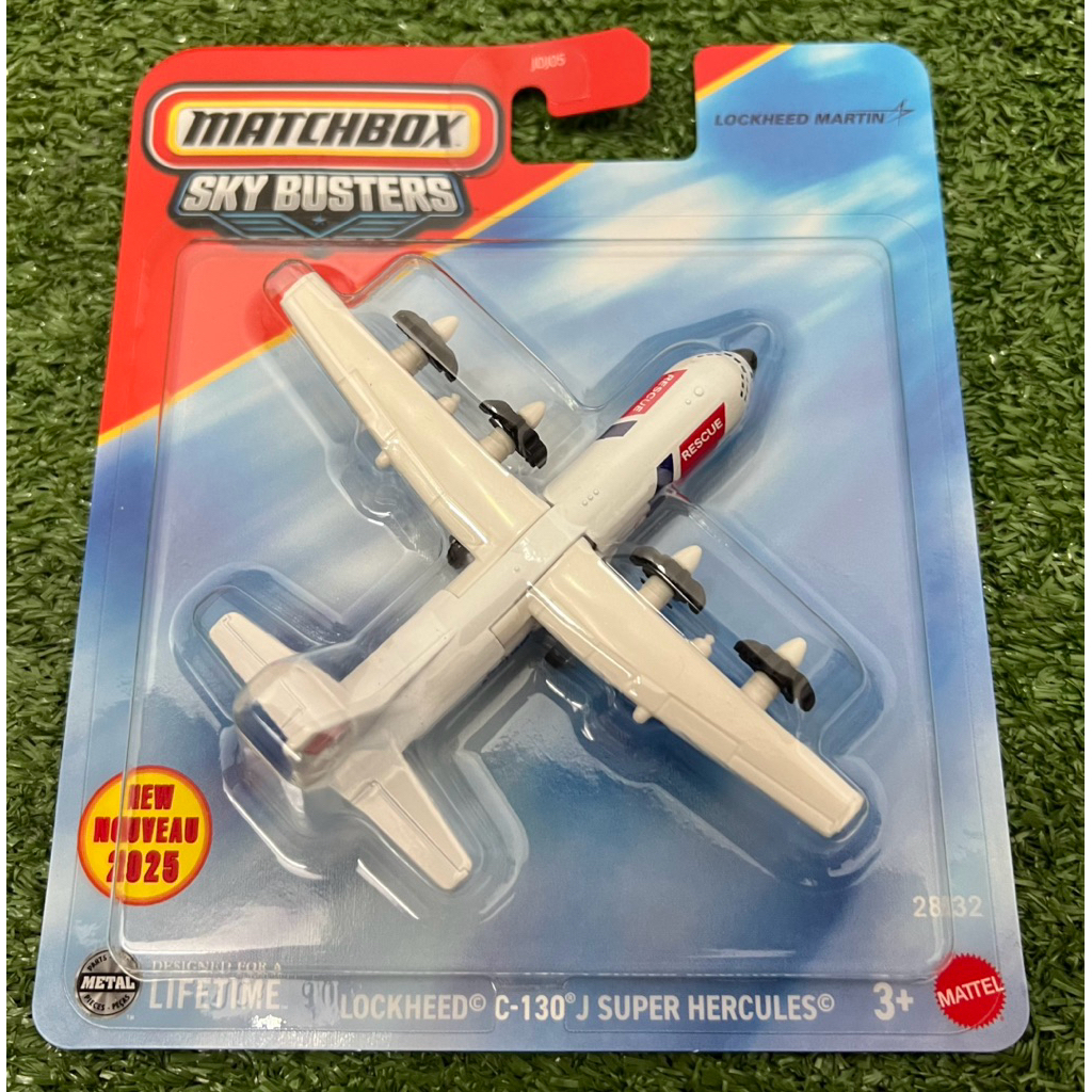 Matchbox MBX 2025 Sky Buster Lockheed Martin C-130 J Super Hercules ...