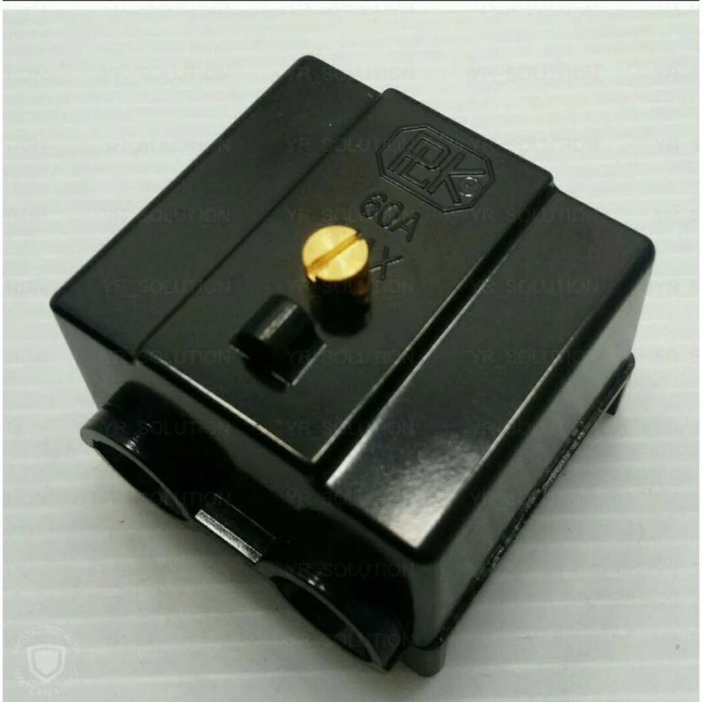 Neutral Link (60A/100A) Terminal Sambungan Neutral N6/4 N6/10 N6/10P ...