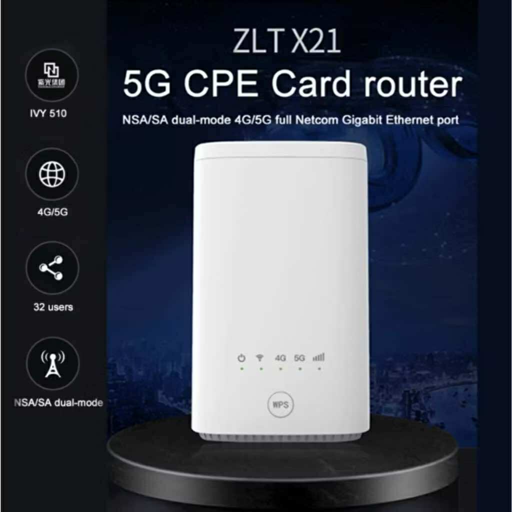 ZLT X21 5G CPE Router 5G For All Sim Modem (USED) | Shopee Malaysia