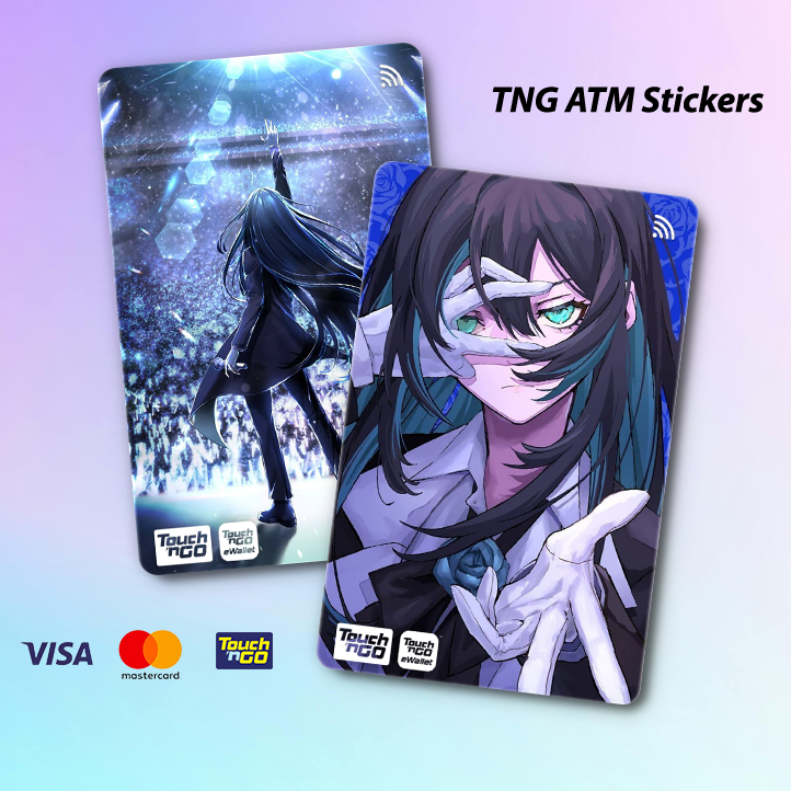 ADO TNG - TOUCH N GO STICKER CARD / NEW ATM CARD STICKER COVER, TNG ...