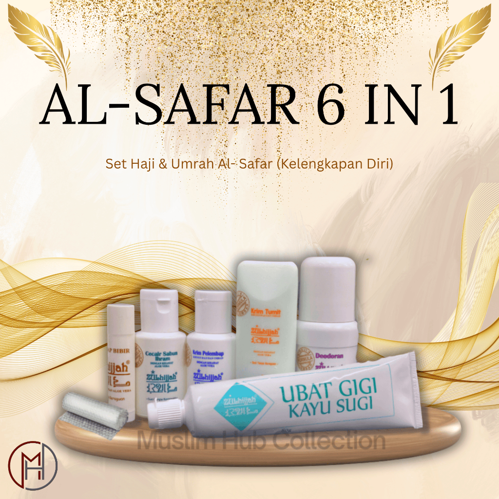 Zulhijjah Set Al Safar 6 in 1 Untuk Haji & Umrah : A Journey of ...