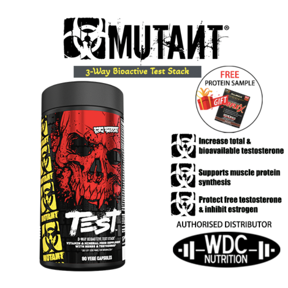 Mutant Test (90 Caps) - Suplemen, Supplement, Energy, Tenaga ...