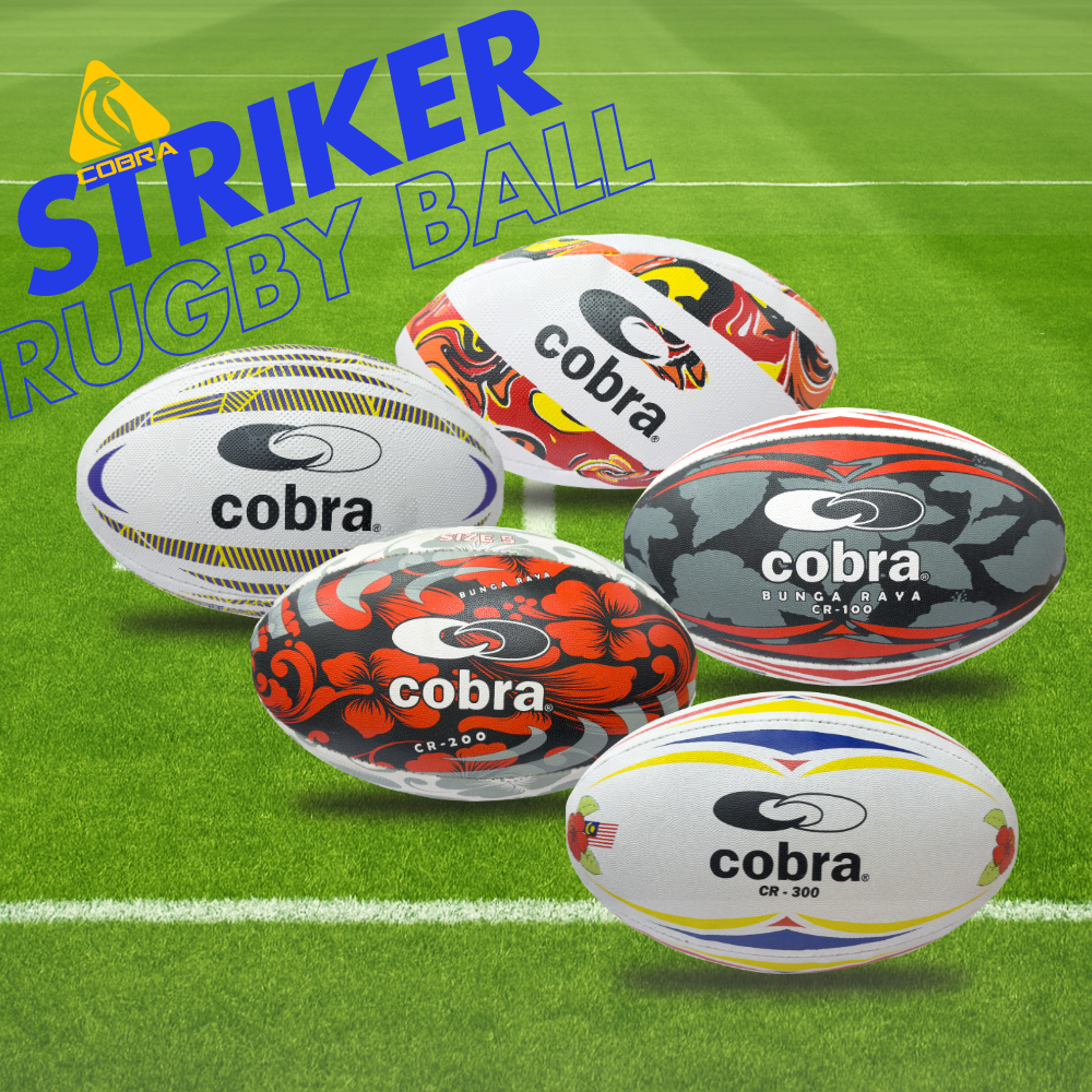 {NEW DESIGN} Cobra Rugby Ball Striker for Training Rugby Ball Bola ...