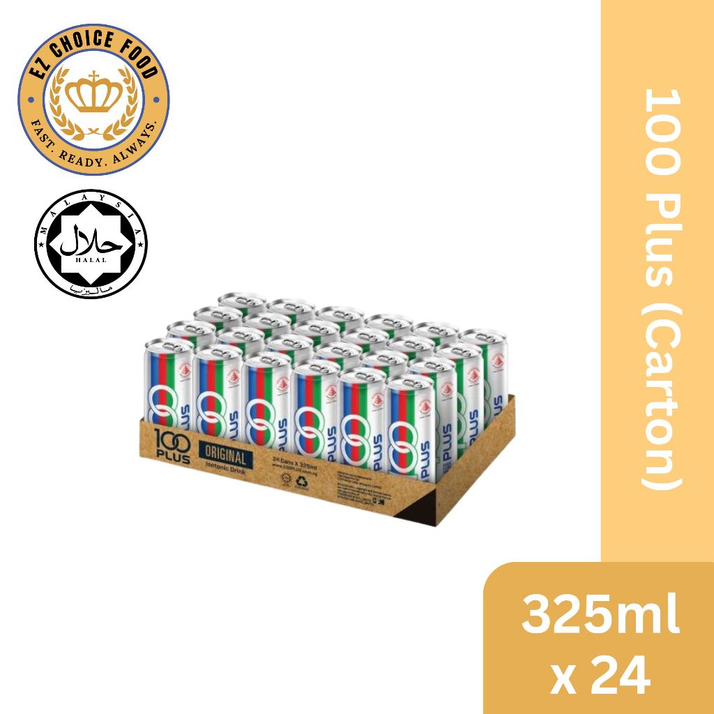 100 Plus Carton (325ML) | Shopee Malaysia