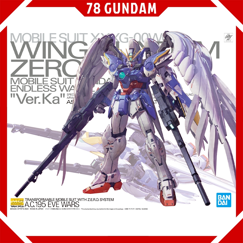BANDAI MG 1/100 WING GUNDAM ZERO EW VER.KA Model Kit Ver. ka Verka ...