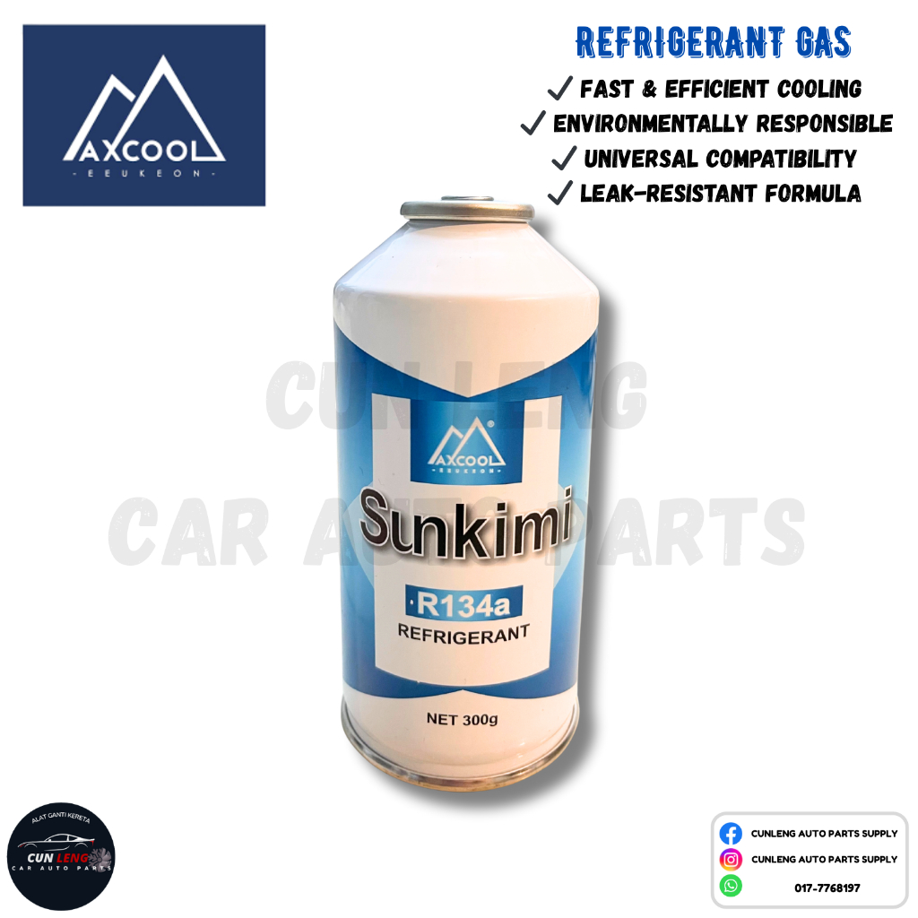 🔥 High Quality 🔥 R134a Refrigerant Gas – 300 Gram Aircond Gas Kereta ...