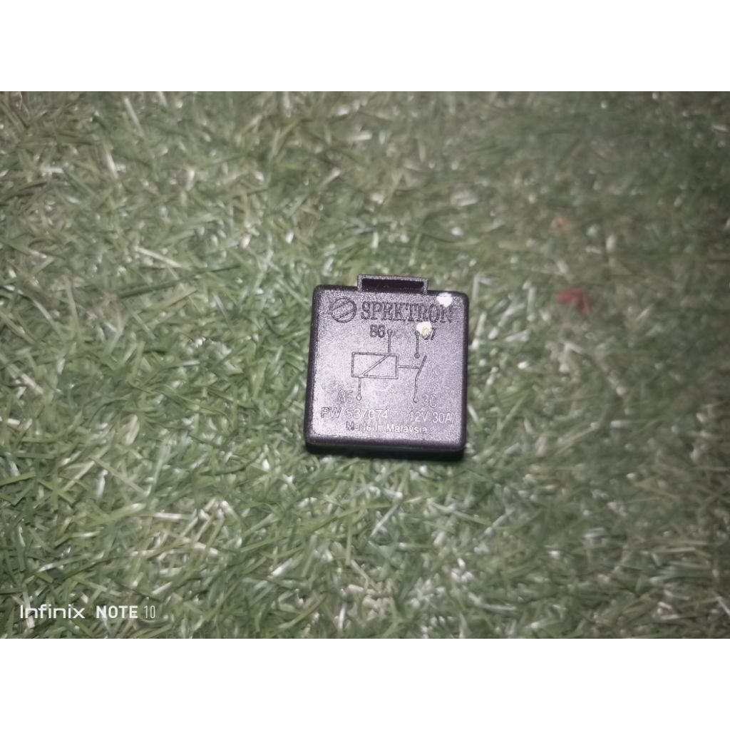 ORIGINAL SPEKTRON POWER RELAY 4PIN FAN/STARTER/HEADLAMP(PW537074)WAJA ...