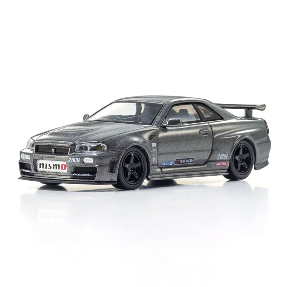 Kyosho - NISSAN SKYLINE GT-R with LED - (NISMO BNR34 CRS Version ...