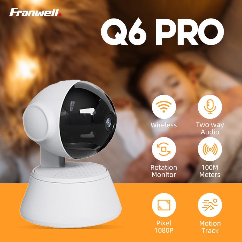 Franwell Q6 Pro 2MP Smart Security IP Cam 360° 3D Panoramic HD WiFi ...