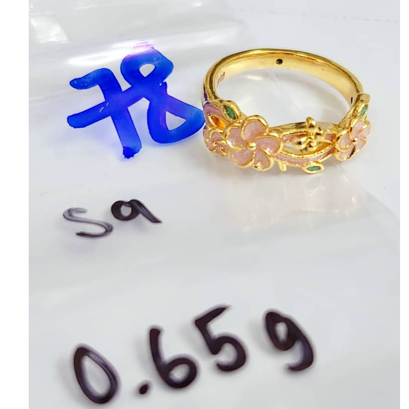 Wing Sing 5G MIX 916 Emas Cincin / 5D 916 Fesyen Ring Limited Edition ...