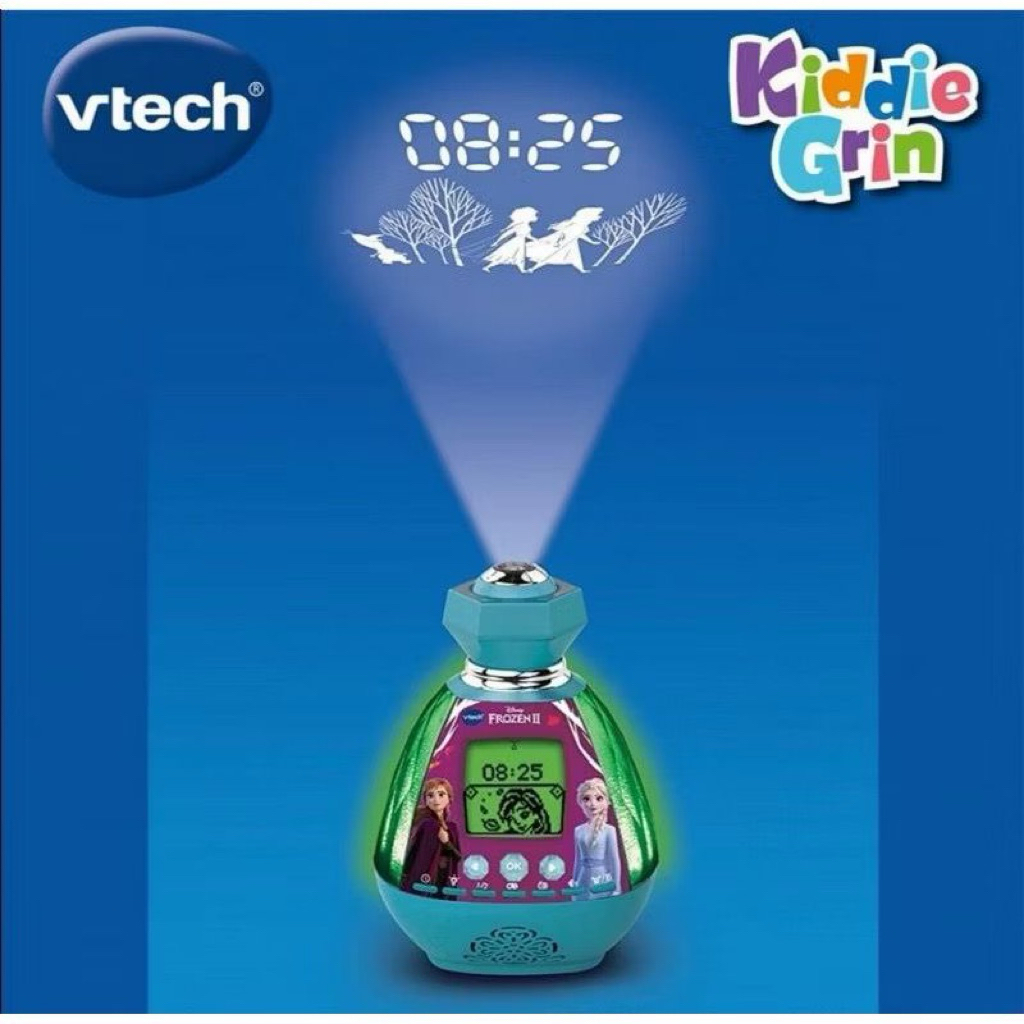 VTech Disney Frozen II Magic Colour Clock – French Version (8-in-1 Kids ...