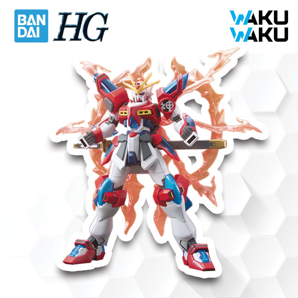 BANDAI HG 1/144 Kamiki Burning Gundam - Plastic Model Kit High Grade ...