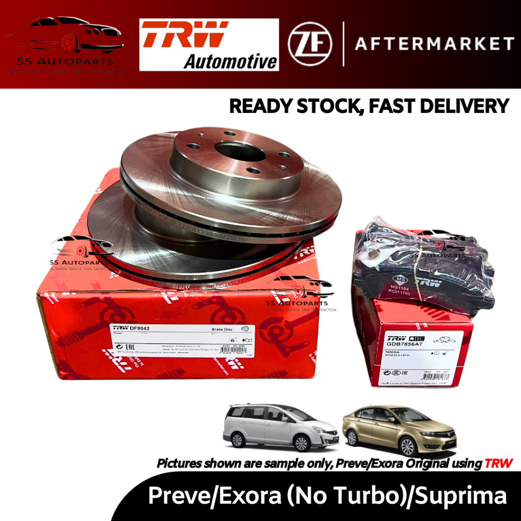 TRW Proton Exora CPS No Turbo, Preve, Suprima S Turbo Front (Depan ...