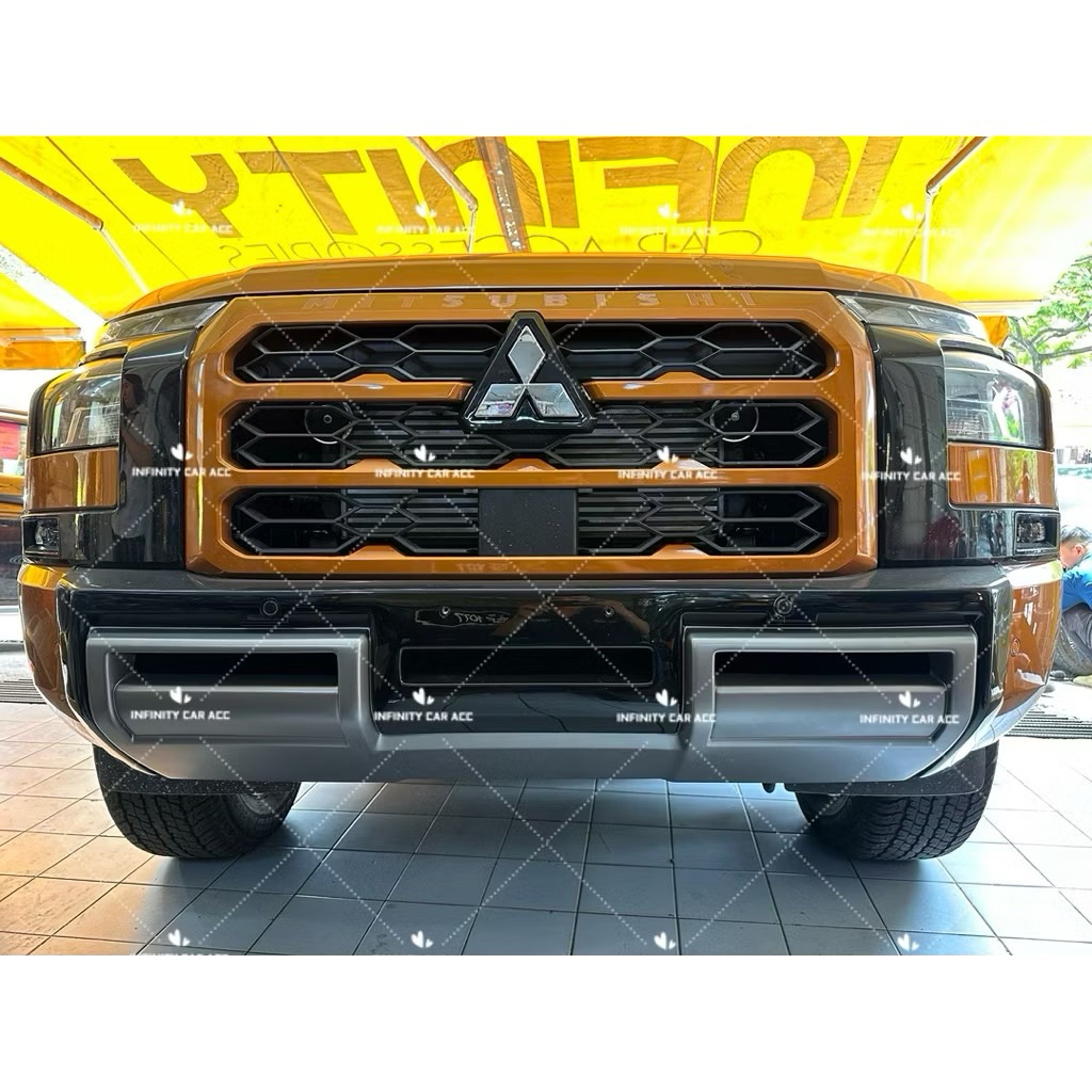 Mitsubishi New Triton 2025 Front Skirt Front Bumper Guard V5 | Shopee ...