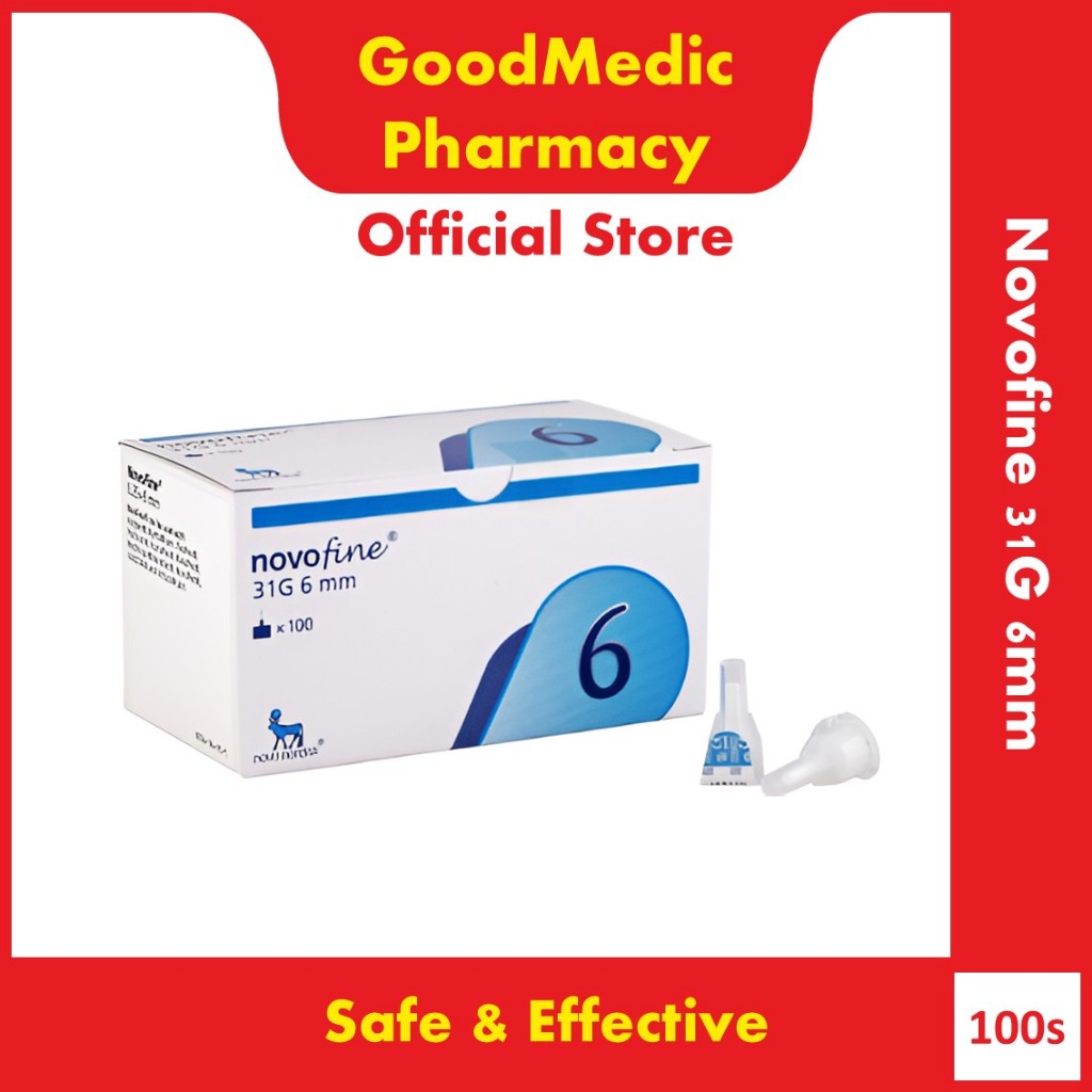 Novofine Insulin Pen Needle 31G 6mm (100s) | Shopee Malaysia