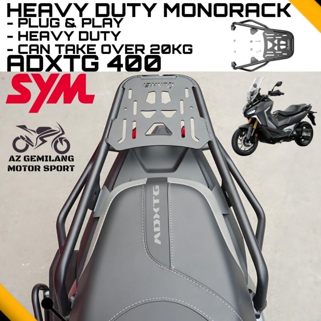 MONORACK SYM ADXTG RACK ADXTG400 ADXTG 400 HEAVY DUTY MONORACK RACK ...