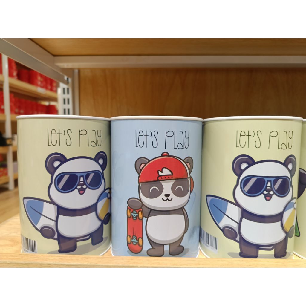 Tabung Duit Comel Corak Panda | Shopee Malaysia